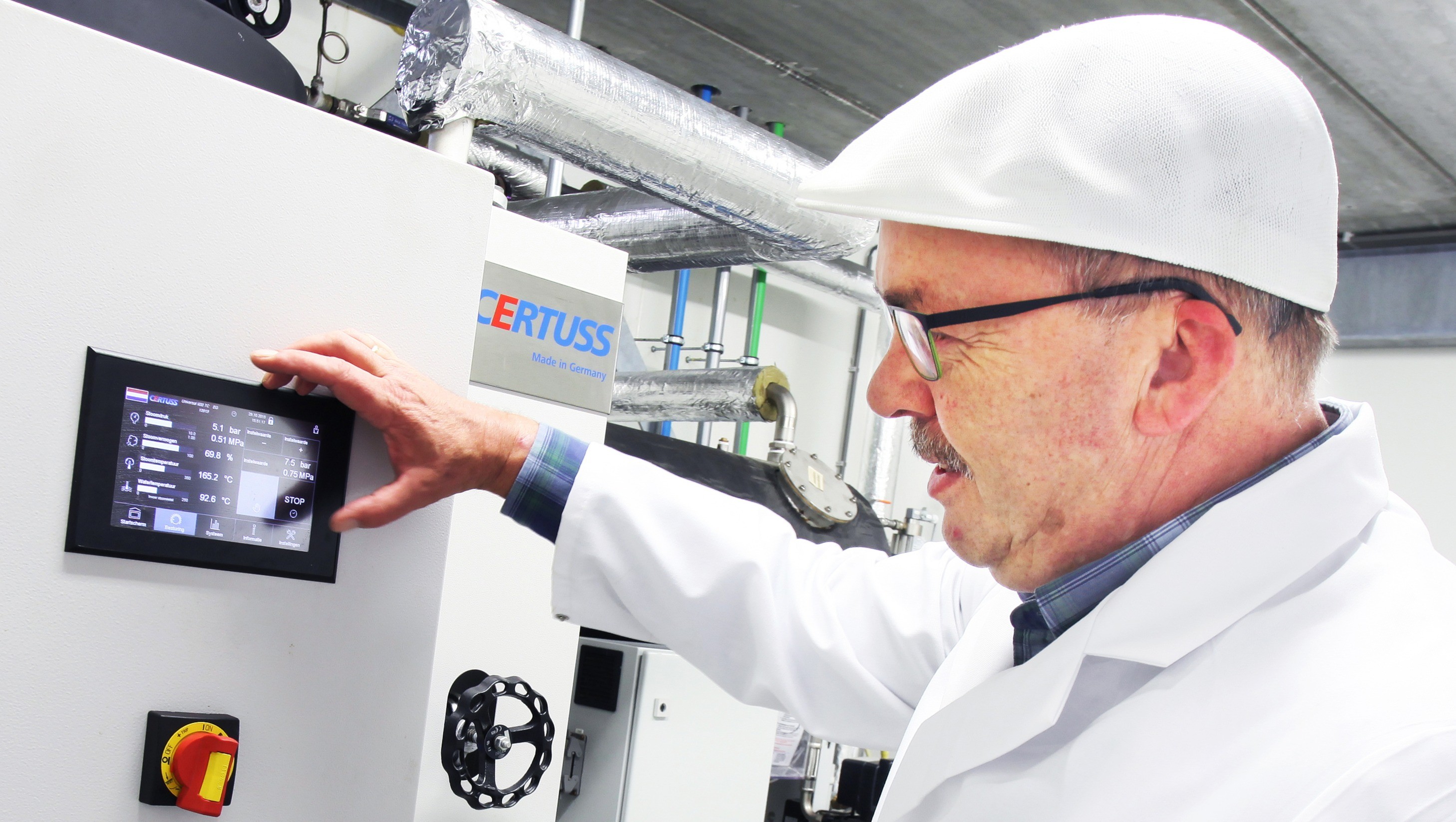 ‘Steam is an essential part of the production process'