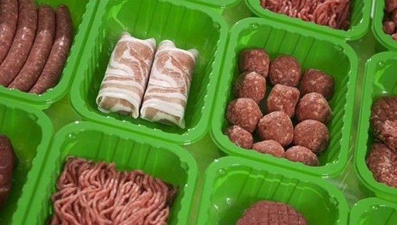 Biodegradable meat packaging