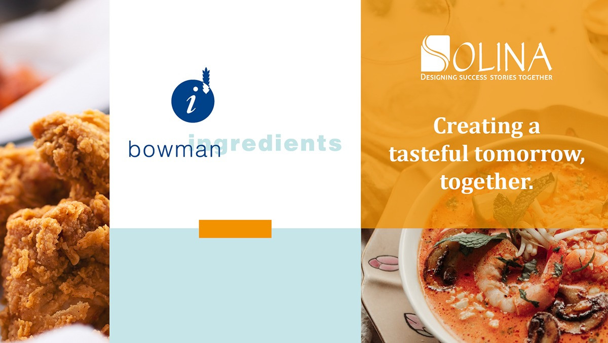Overname Bowman Ingredients door Solina Group
