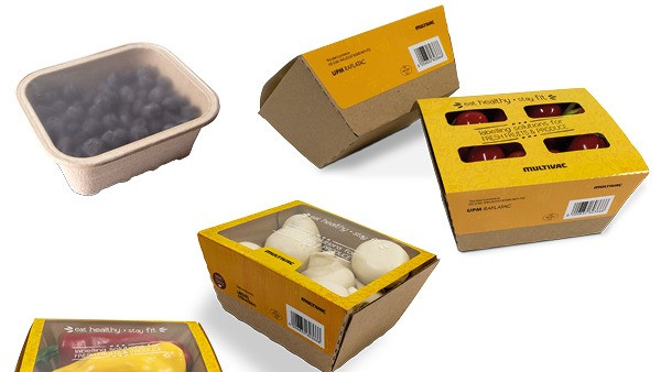 Plastic-saving packaging of fruit and vegetables