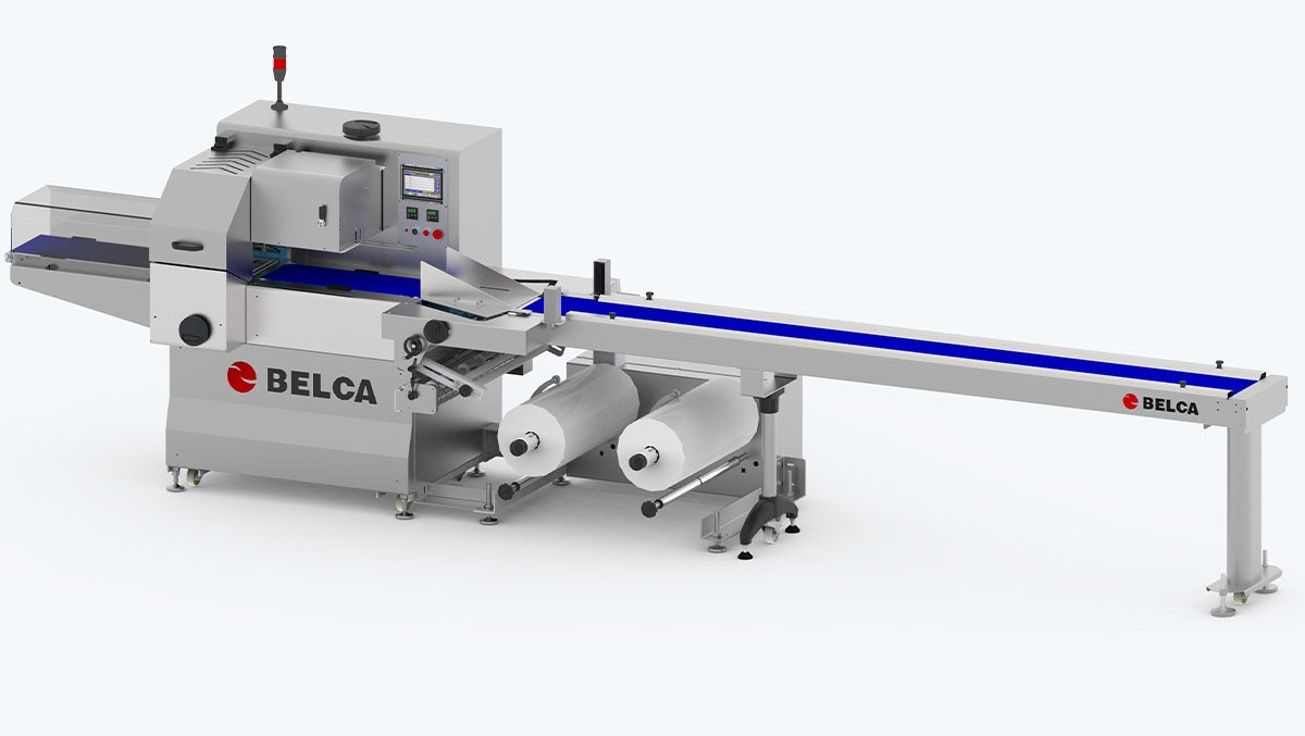 Packaging your products with our Belca flowpackers