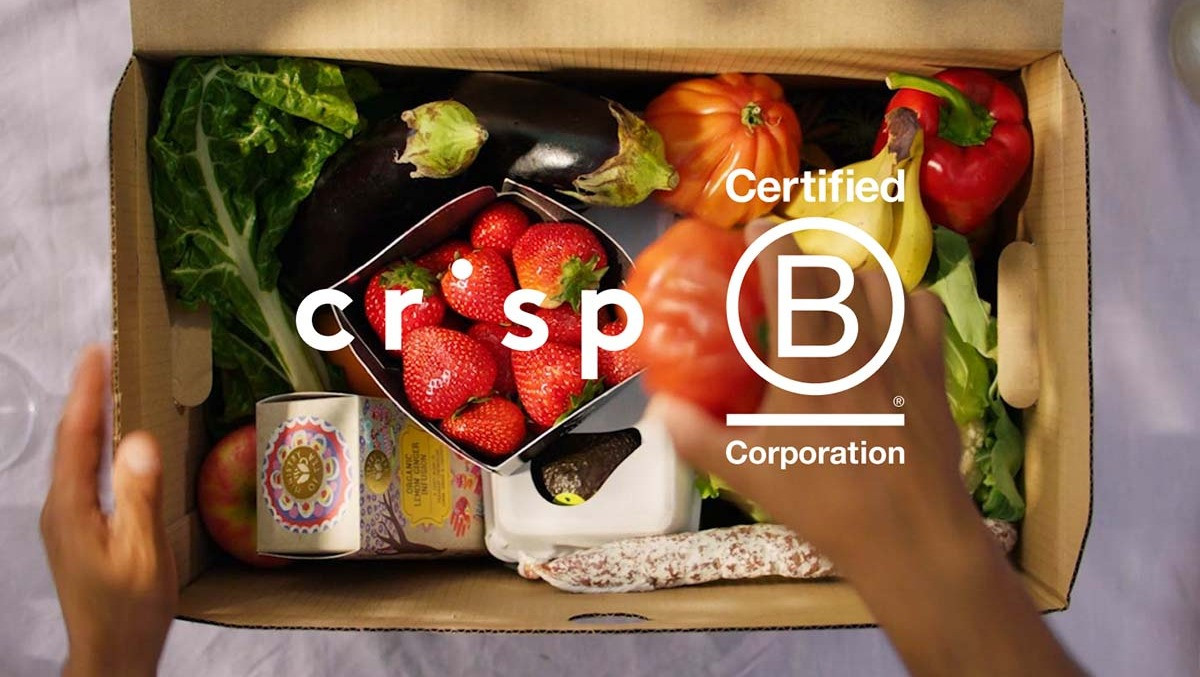Crisp sets new standard with B Corp certification